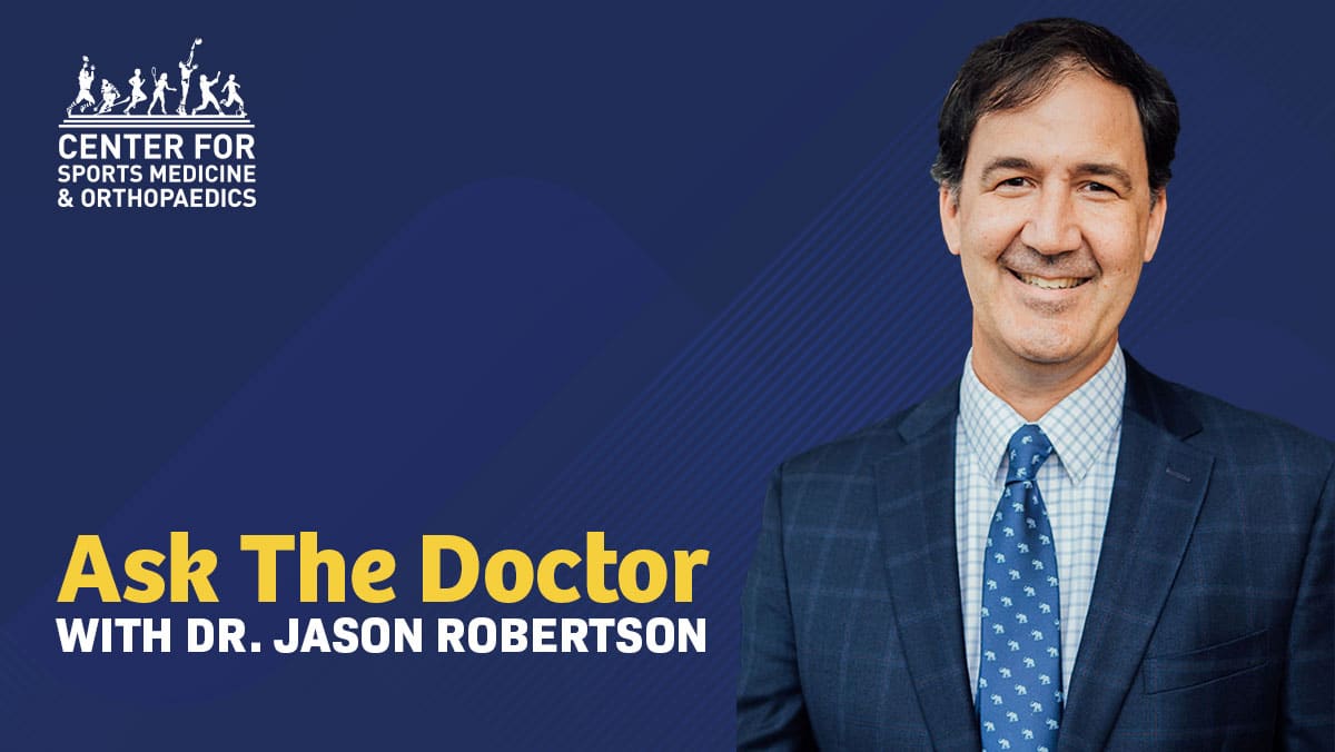 Ask the Doc with Dr. Jason Robertson